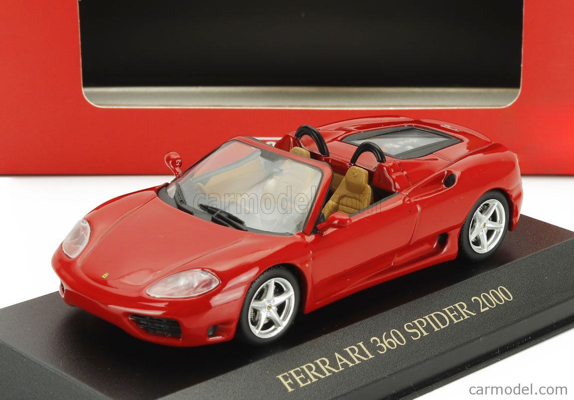 IXO-MODELS FER008 Scale 1/43 | FERRARI 360 MODENA SPIDER 2000 RED