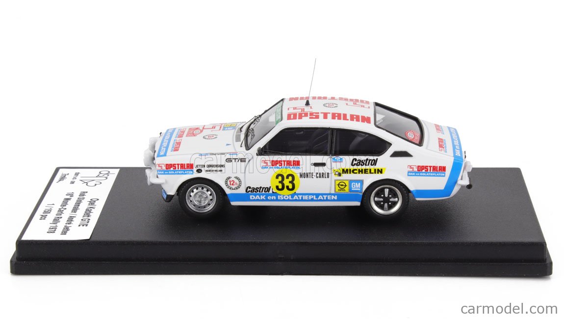 TROFEU TRFDSN266 Scale 1/43 | OPEL KADETT GT/E (night version) N 33 ...