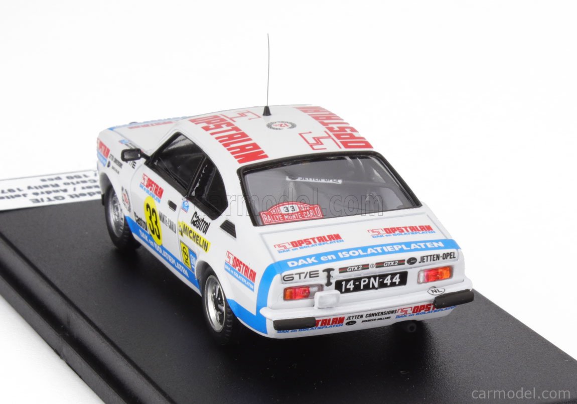 TROFEU TRFDSN266 Scale 1/43 | OPEL KADETT GT/E (night version) N 33 ...