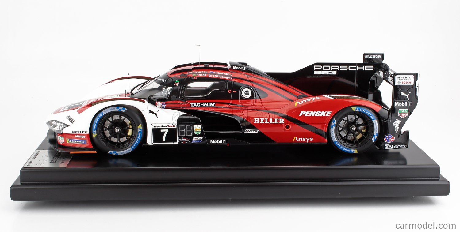 SPARK-MODEL WAP0230880S963 Scale 1/12 | PORSCHE 963 9RD 4.6L TURBO V8 ...