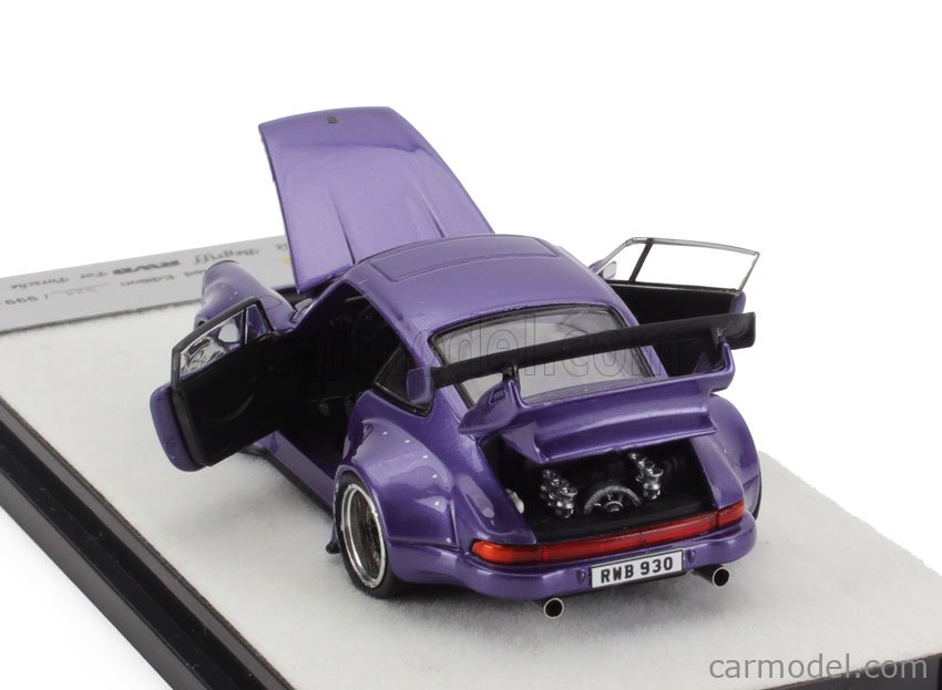 PEAKO 640207 Scale 1/64 | PORSCHE 911 930 RWB RAUH WELT COUPE 1973 PURPLE