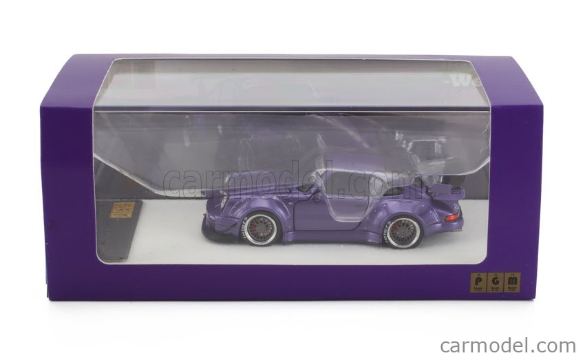 PEAKO 640207 Scale 1/64 | PORSCHE 911 930 RWB RAUH WELT COUPE 1973 PURPLE