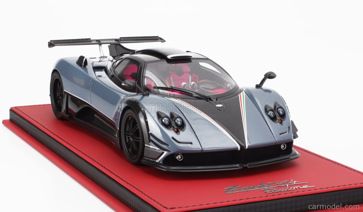 PEAKO 81513 Scale 1/18 | PAGANI ZONDA 764 PASSIONE 2014 BLUE GREY MET ...