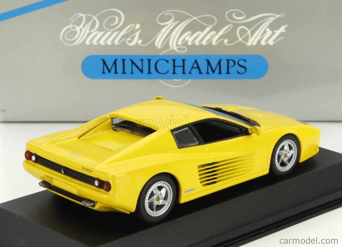 MINICHAMPS 430074121 Scale 1/43 | FERRARI 512M 1994 YELLOW