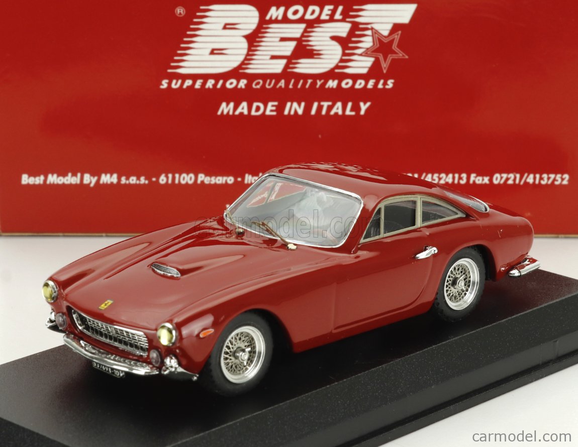 BEST-MODEL 9112 Scale 1/43 | FERRARI 250 GTL 1962 RED