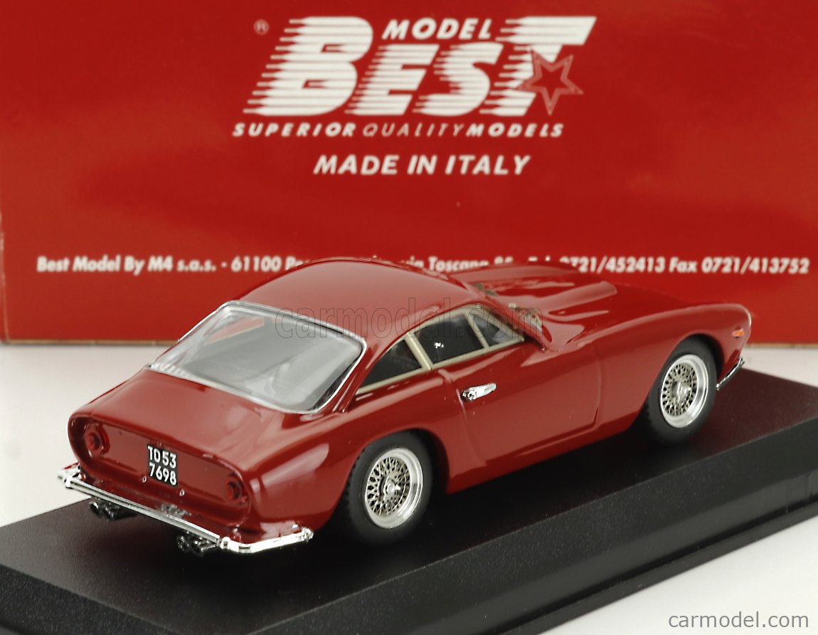 BEST-MODEL 9112 Scale 1/43 | FERRARI 250 GTL 1962 RED