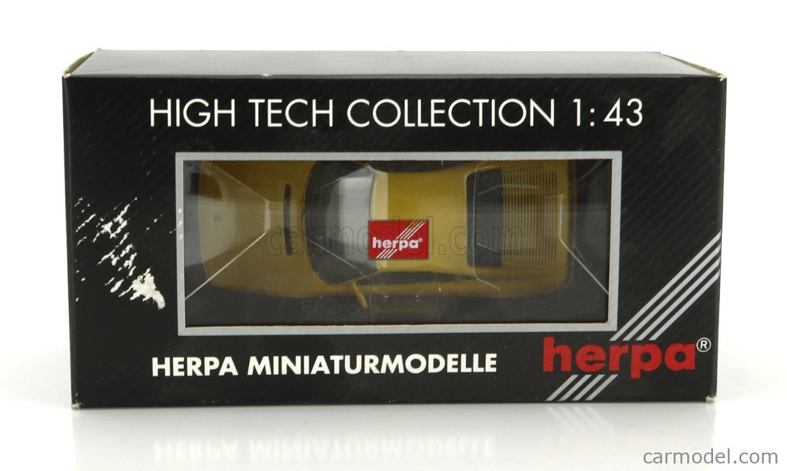 HERPA 01021 Scale 1/43 | FERRARI DEFECT CARD BOX - 348TB 1989 YELLOW
