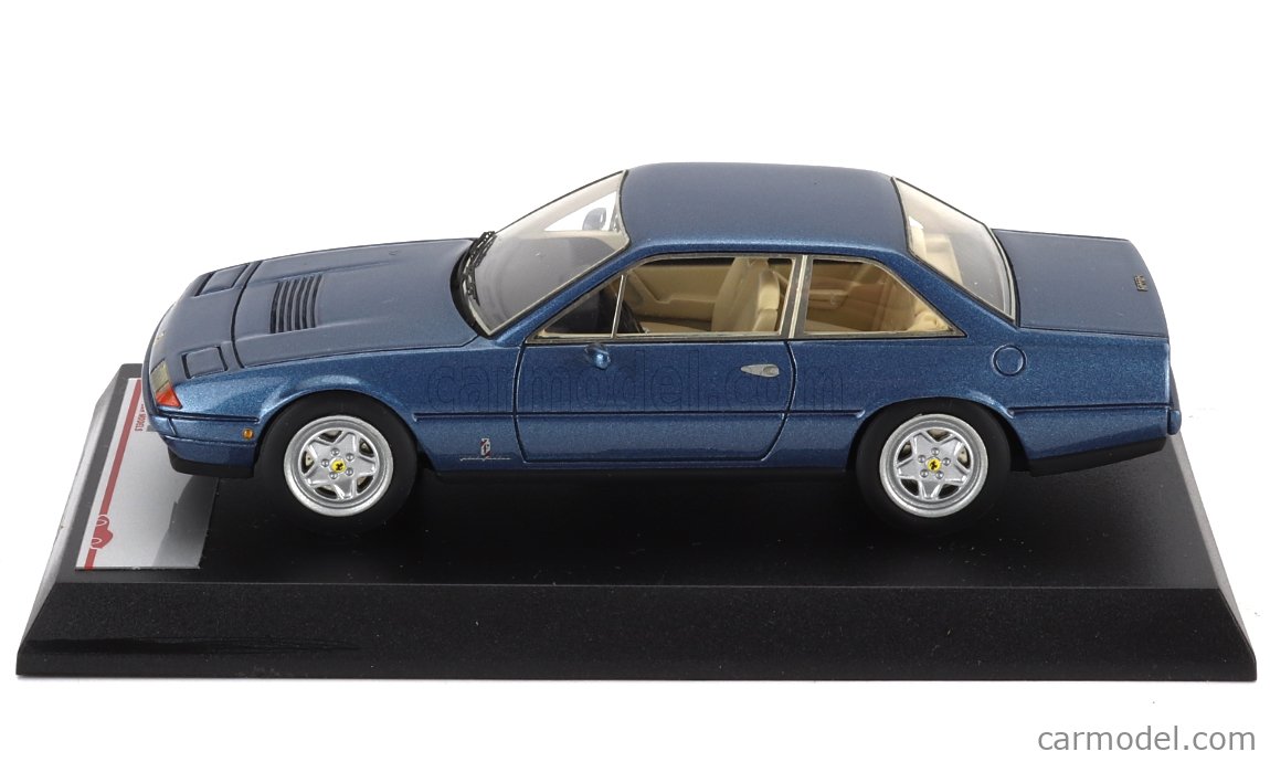 BBR-MODELS BBR84C Scale 1/43 | FERRARI 412 2+2 STREET VERSION 1985 BLUE MET