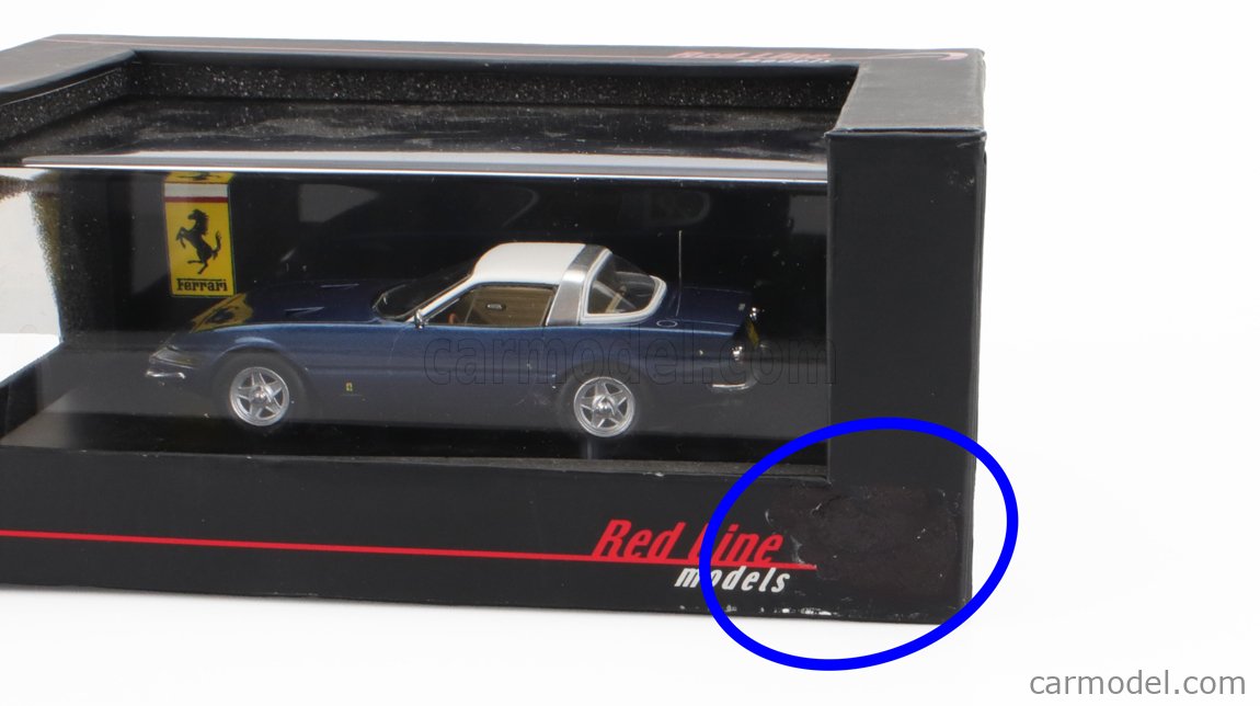 REDLINE RL123 Scale 1/43 | FERRARI DEFECT CARD BOX - 365 GTS/4 DAYTONA ...