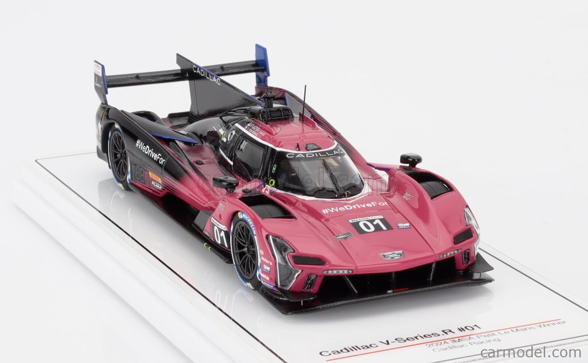 TRUESCALE TSM430837 Scale 1/43 | CADILLAC V-SERIES-R LMC55R 5.5L V8 TEAM CADILLAC RACING N 01 ...