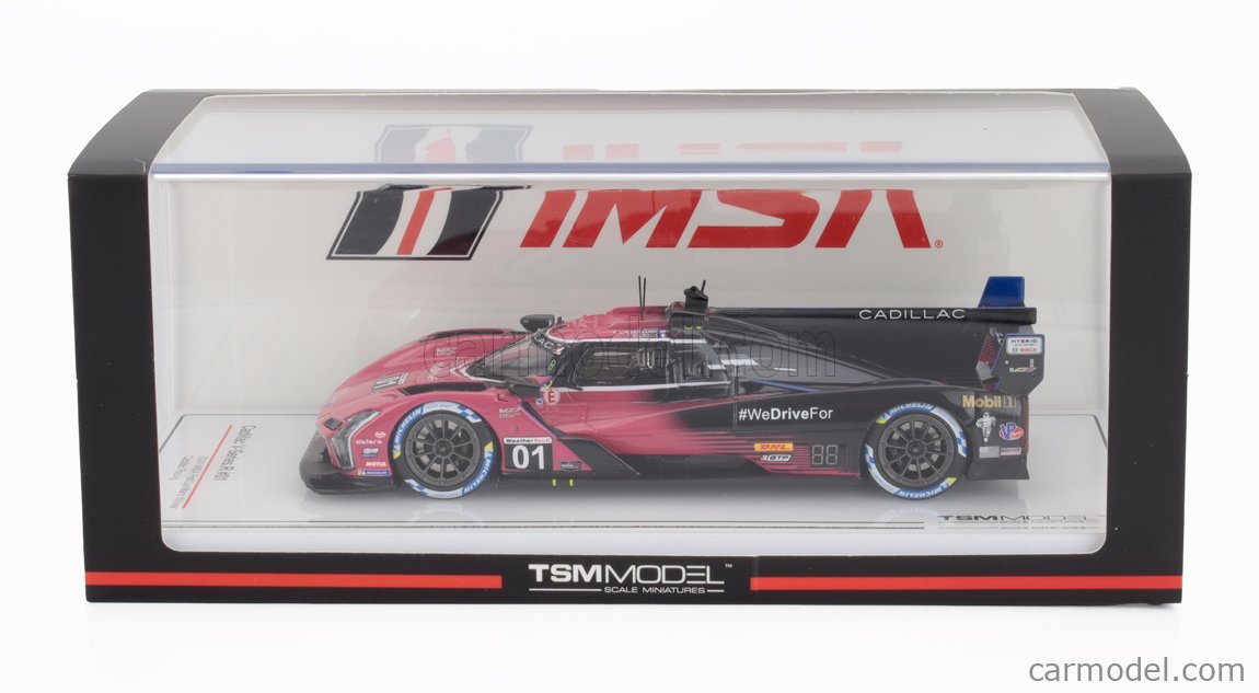 TRUESCALE TSM430837 Scale 1/43 | CADILLAC V-SERIES-R LMC55R 5.5L V8 TEAM CADILLAC RACING N 01 ...