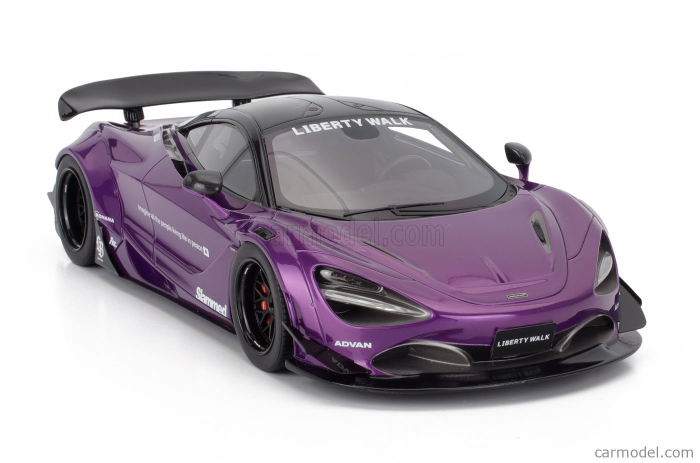 TRUESCALE TS0588 Scale 1/18 | McLAREN 720S LB WORKS 2024 PURPLE