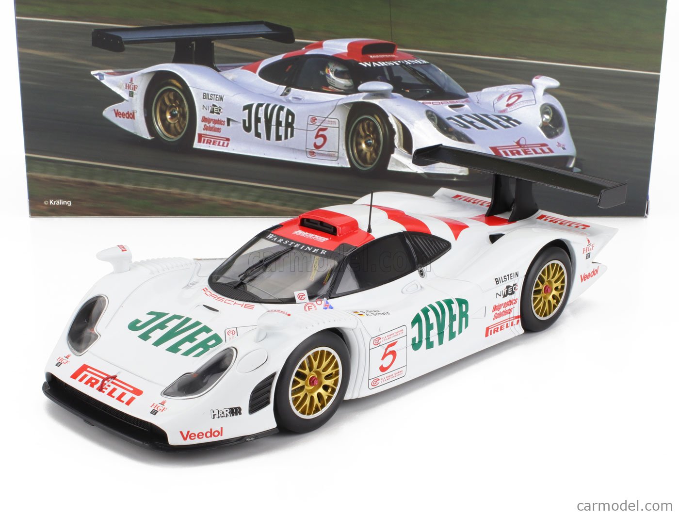 WERK83 W18029004 Scale 1/18 | PORSCHE 911 GT1-98 3.2L TURBO TEAM ...