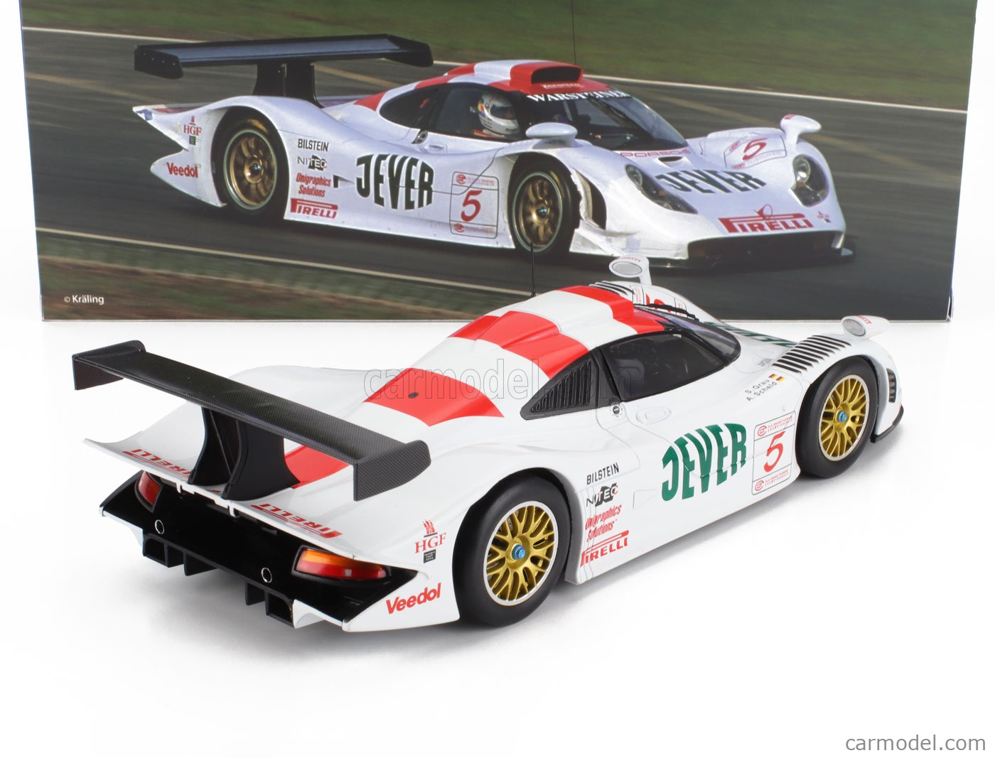 WERK83 W18029004 Scale 1/18 | PORSCHE 911 GT1-98 3.2L TURBO TEAM ...