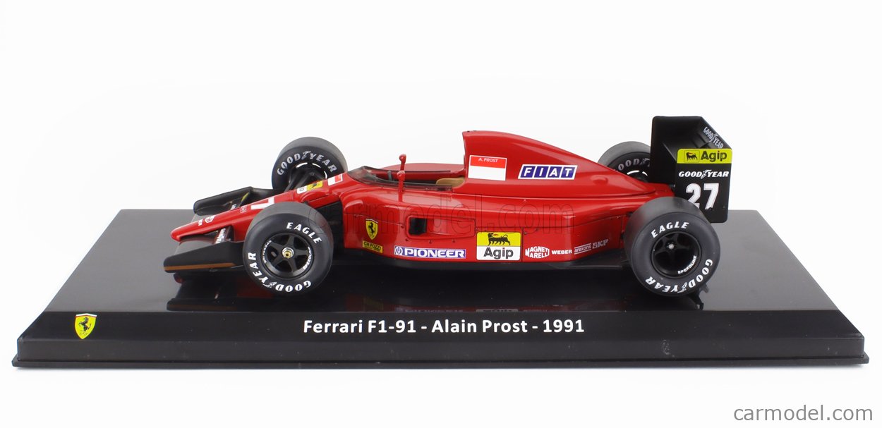 EDICOLA FE24-0037 Scale 1/24 | FERRARI F1 F1-91 N 27 SEASON 1991 ALAIN ...