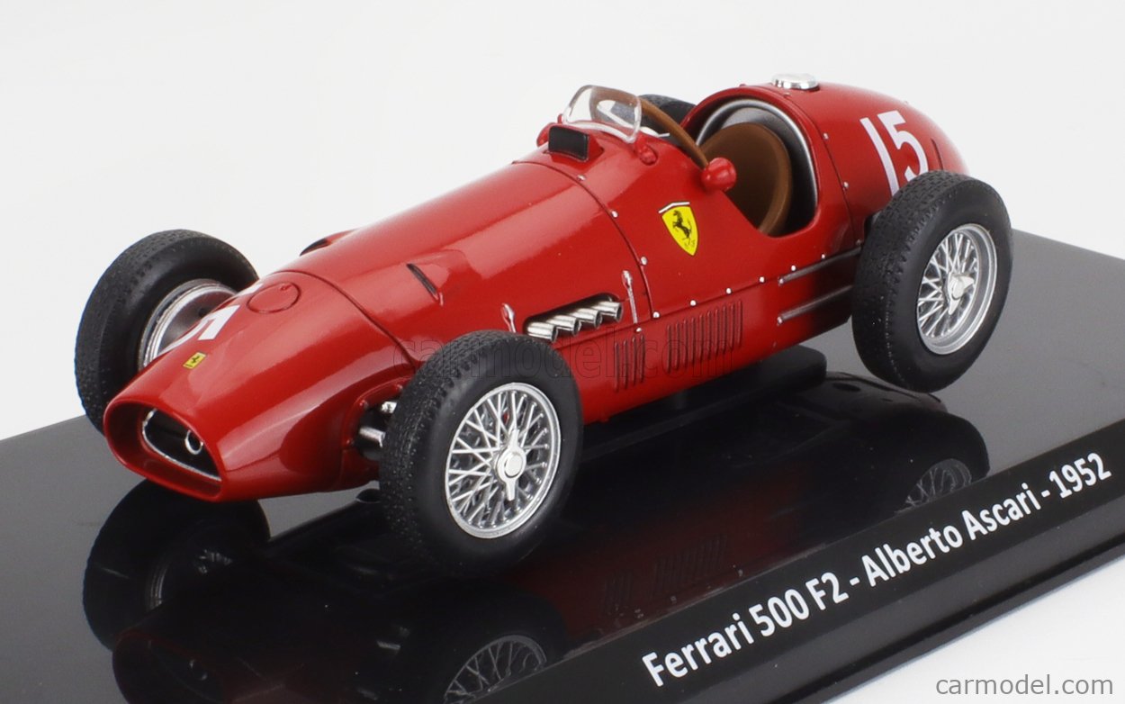 EDICOLA FE24-0035 Echelle 1/24 | FERRARI F1 500 F2 N 15 WORLD CHAMPION SEASON 1952 ALBERTO ...
