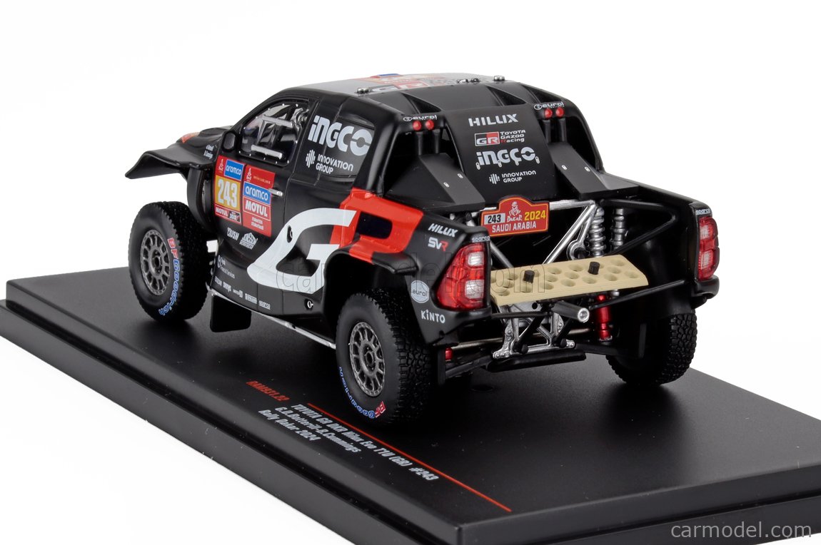 IXO-MODELS RAM931.22 Scale 1/43 | TOYOTA HILUX GR DKR EVO T1U PICK-UP ...