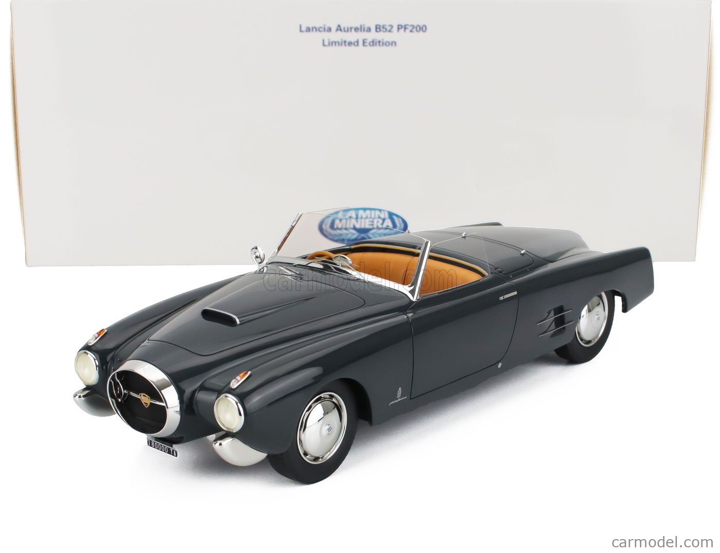 MINIMINIERA PF200 Scale 1/18 | LANCIA AURELIA B52 SPIDER CABRIOLET OPEN ...