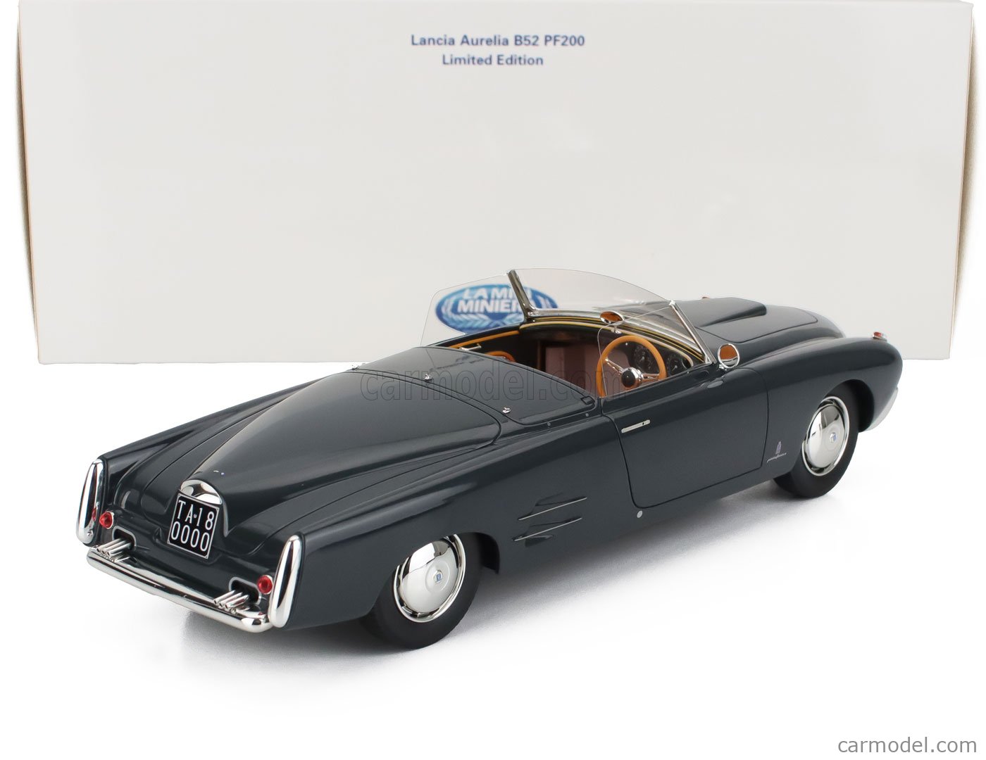 MINIMINIERA PF200 Scale 1/18 | LANCIA AURELIA B52 SPIDER CABRIOLET OPEN ...