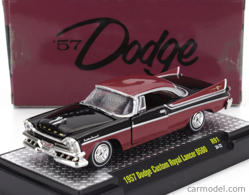 M2-MACHINES 32500-91 Scale 1/64 | DODGE CUSTOM ROYAL LANCER D500 1957 ...