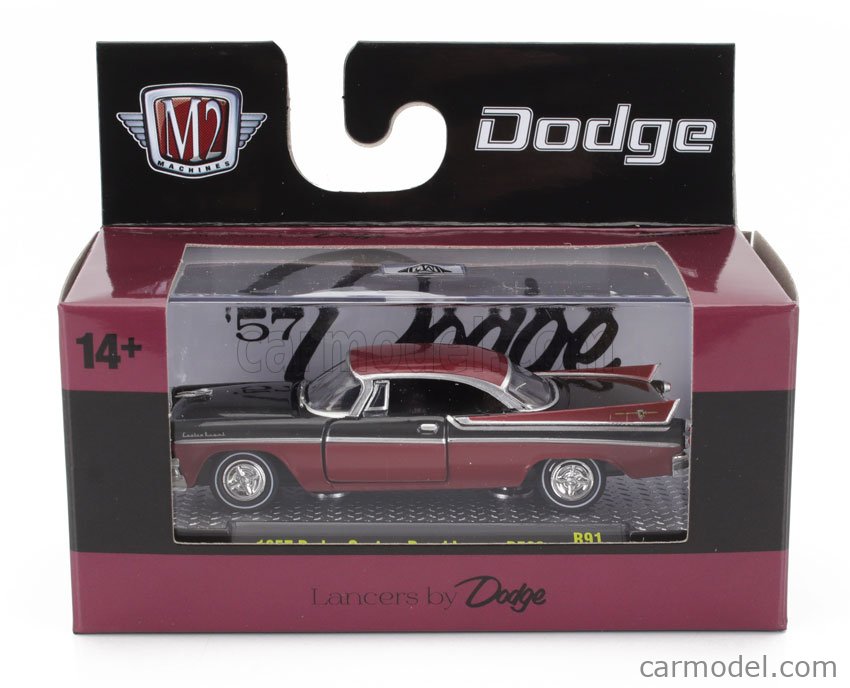 M2-MACHINES 32500-91 Scale 1/64 | DODGE CUSTOM ROYAL LANCER D500 1957 ...