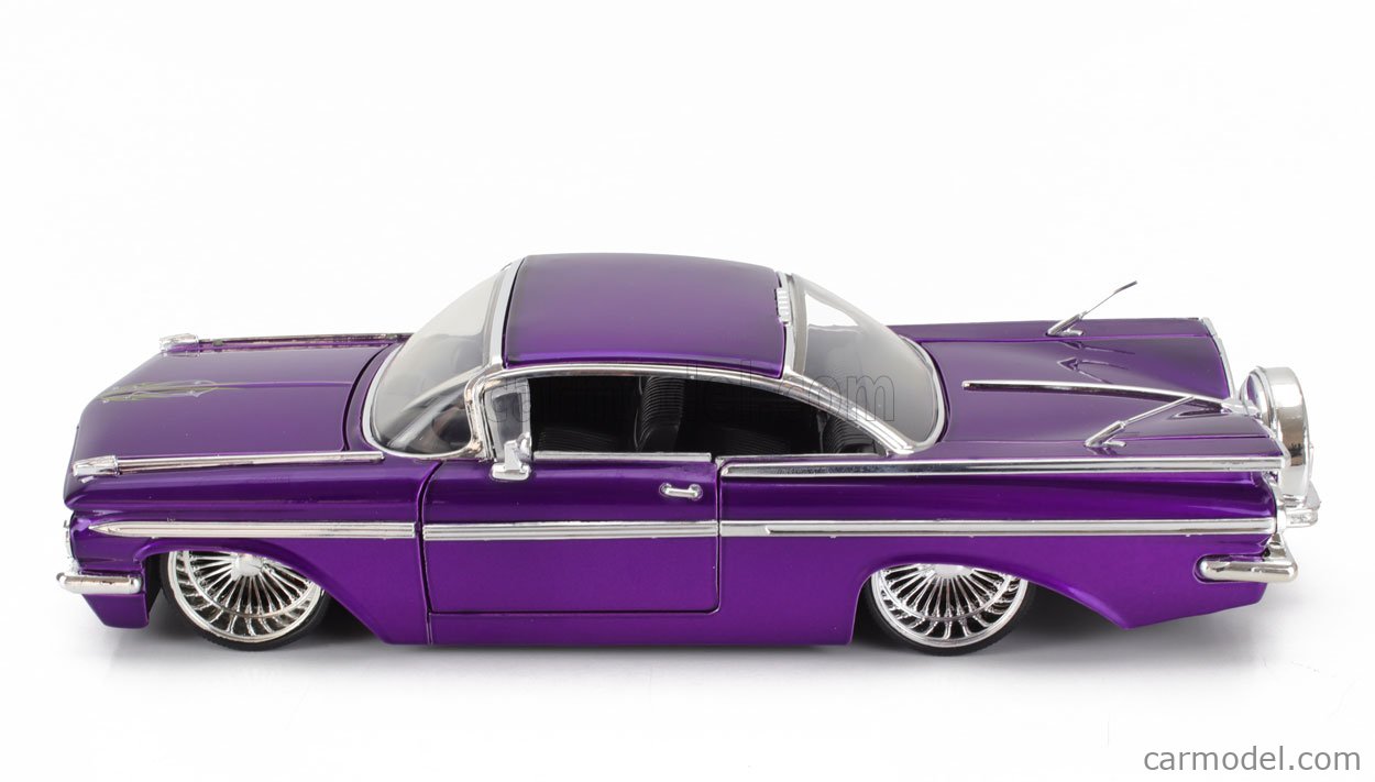 JADA 34756 Echelle 1/24 | CHEVROLET IMPALA CUSTOM STREET LOW 1959 PURPLE