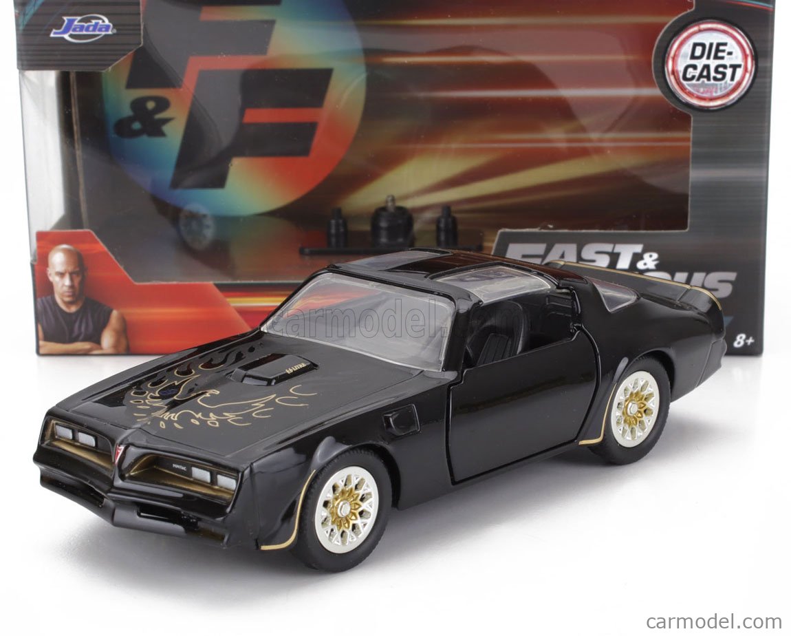 JADA 30763 Scale 1/32 | PONTIAC TEGO'S FIREBIRD TRANS-AM 1977 - FAST & FURIOUS IV BLACK