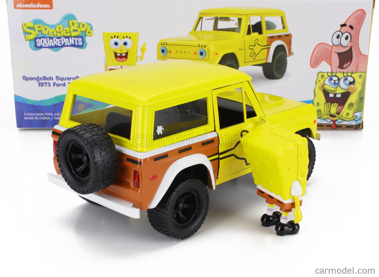 JADA 253255081-35467 Scale 1/24 | FORD USA BRONCO WITH SQUAREPANTS ...