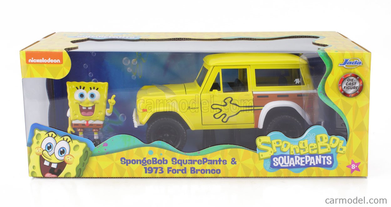 JADA 253255081-35467 Scale 1/24 | FORD USA BRONCO WITH SQUAREPANTS ...