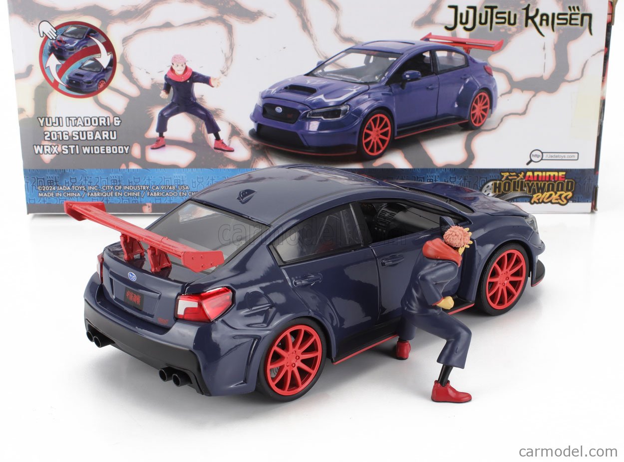 JADA 253255063-34714 Scale 1/24 | SUBARU WRX STI WHITEBODY WITH JUJUTSU ...