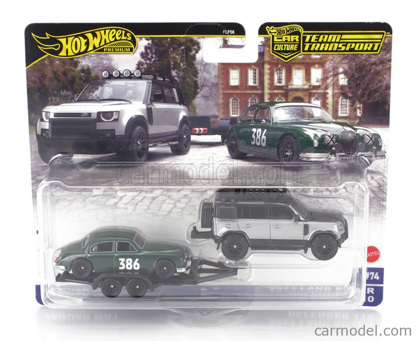 MATTEL HOT WHEELS FLF56-978E-JBM29 Scale 1/64 | LAND ROVER NEW DEFENDER ...