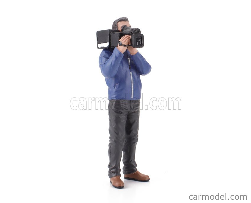 AMERICAN DIORAMA 77427 Scale 1/18 | FIGURES CAMERA CREW - REPORTER ...