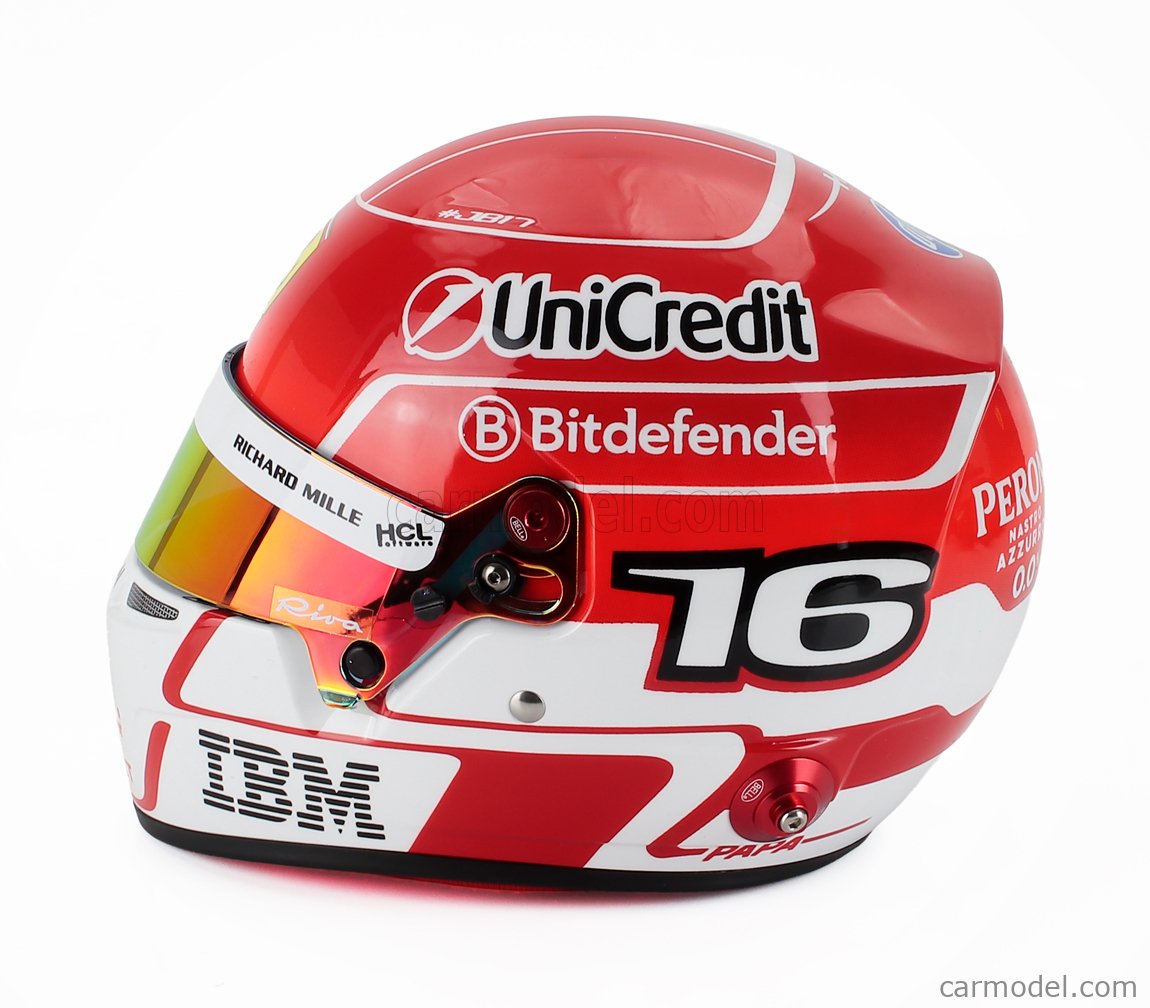 MINI HELMET 4100413 Scale 1/2 | BELL HELMET CASCO HELMET F1 CHARLES ...