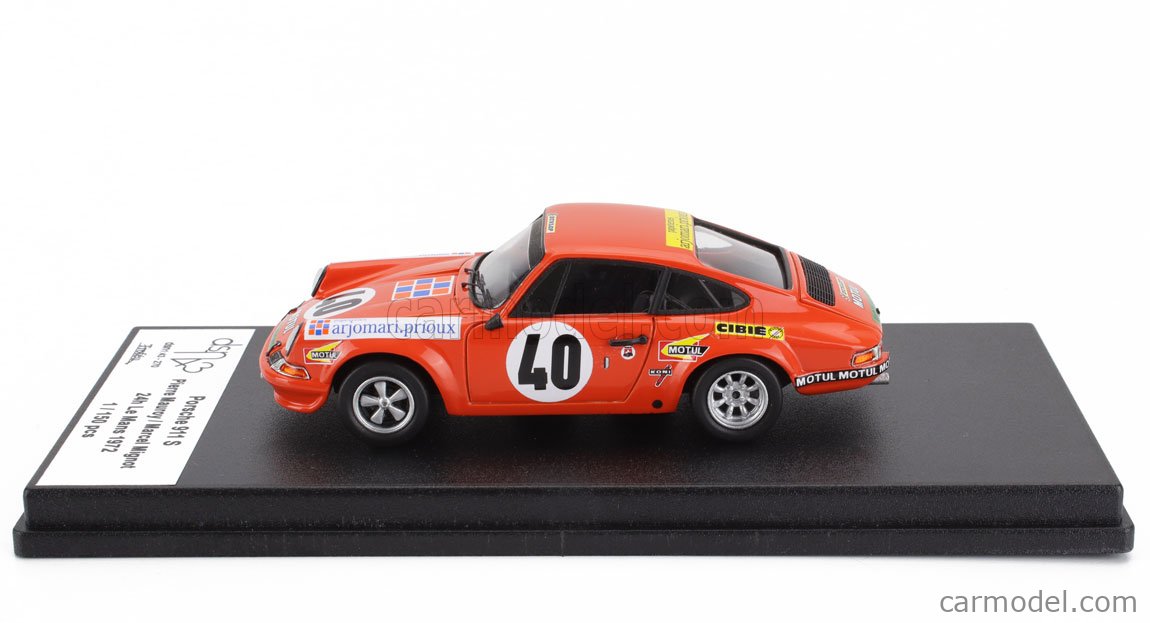 TROFEU TRFDSN270 Scale 1/43 | PORSCHE 911S COUPE N 40 24h LE MANS 1972 ...