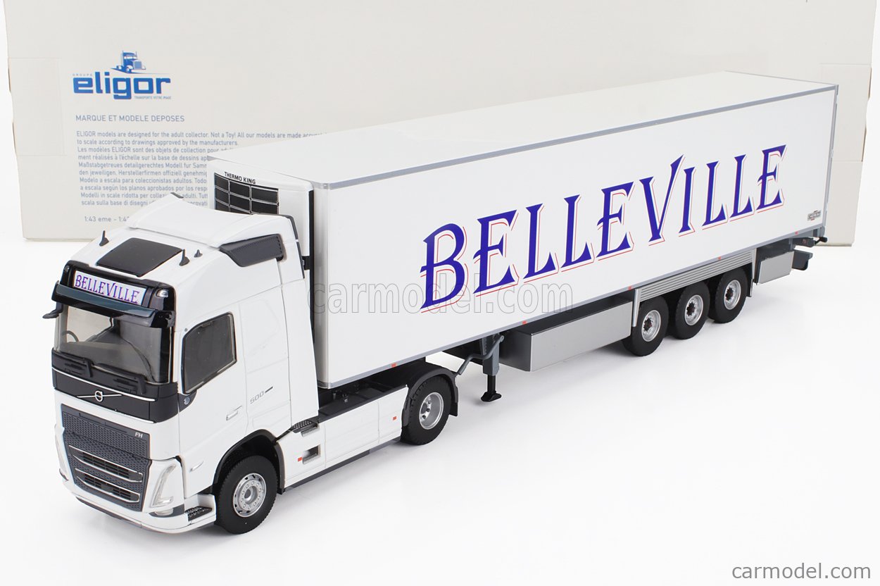 ELIGOR 118361 Escala 1/43 | VOLVO FH4 500 TRUCK SEMI-FRIGO BELLEVILLE ...