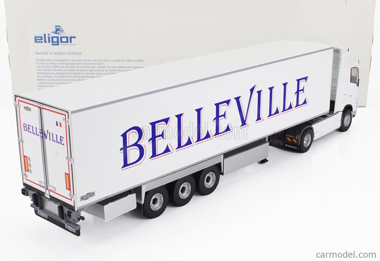 ELIGOR 118361 Scale 1/43 | VOLVO FH4 500 TRUCK SEMI-FRIGO BELLEVILLE ...