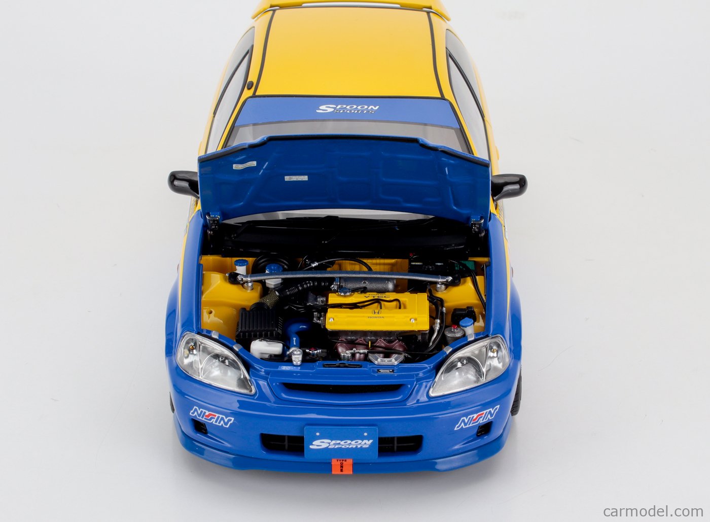 MOTORHELIX M85014 Scala 1/18 | HONDA CIVIC EK9 TYPE R SPOON N 95 RACING ...