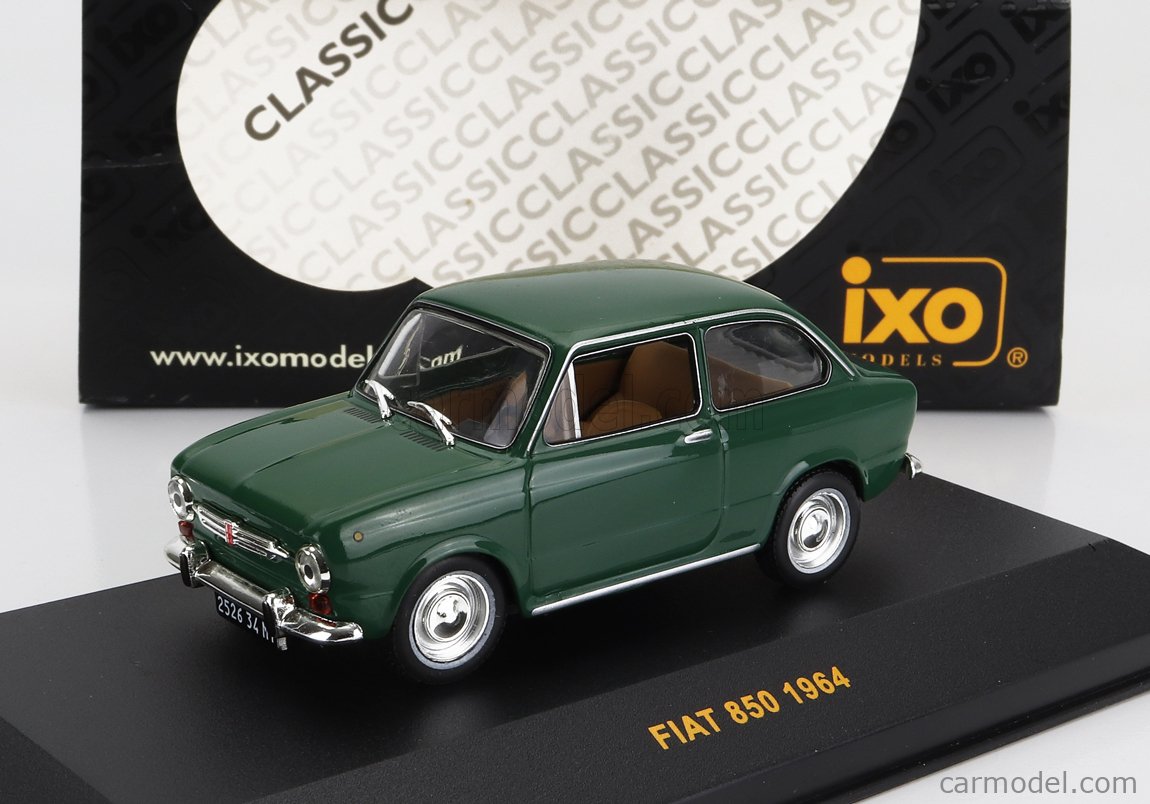 IXO-MODELS CLC054 Scale 1/43 | FIAT 850 1964 GREEN
