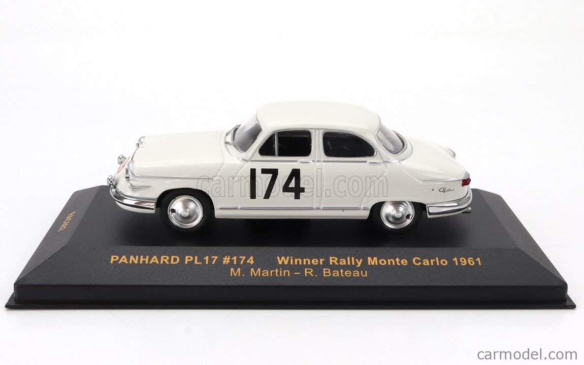 IXO-MODELS RAC082 Scale 1/43 | PANHARD PL17 N 174 WINNER RALLY ...
