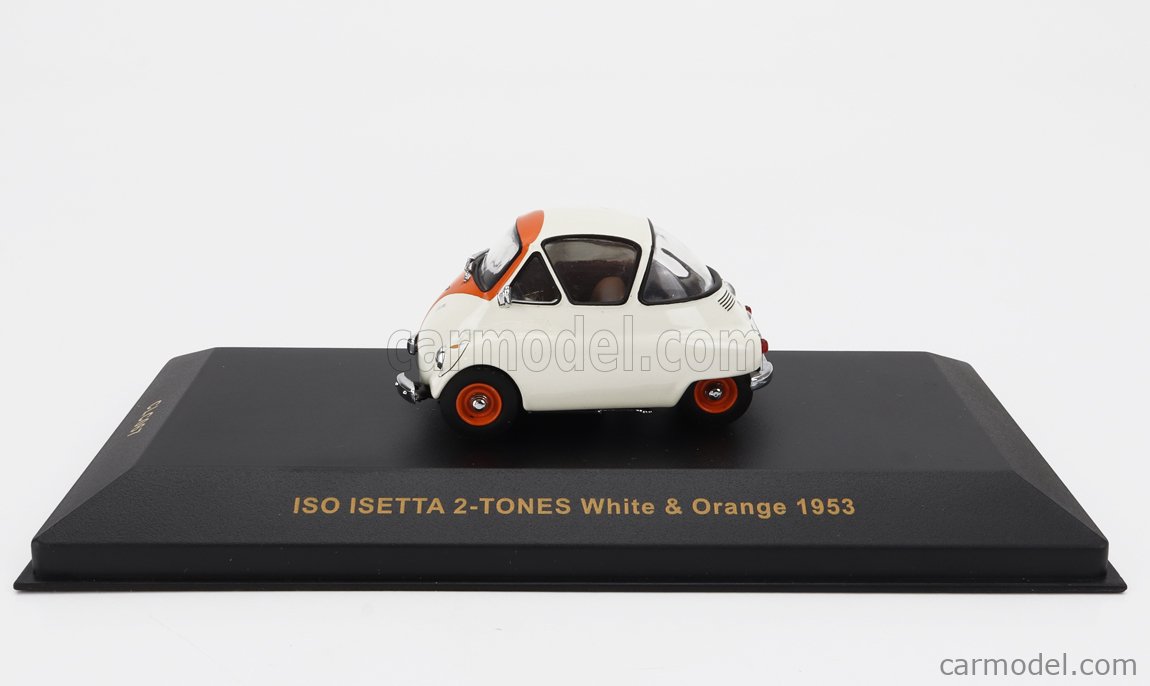 IXO-MODELS CLC067 Escala 1/43 | ISO ISETTA 1953 WHITE ORANGE
