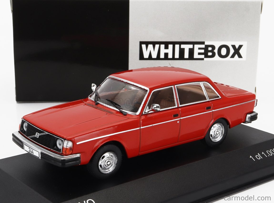 WHITEBOX WB129-200027 Scale 1/43 | VOLVO 244 1978 RED