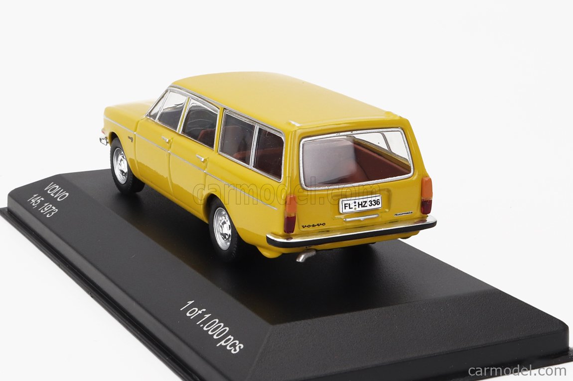 WHITEBOX WB091-197394 Scale 1/43 | VOLVO 145 SW STATION WAGON 1973 YELLOW