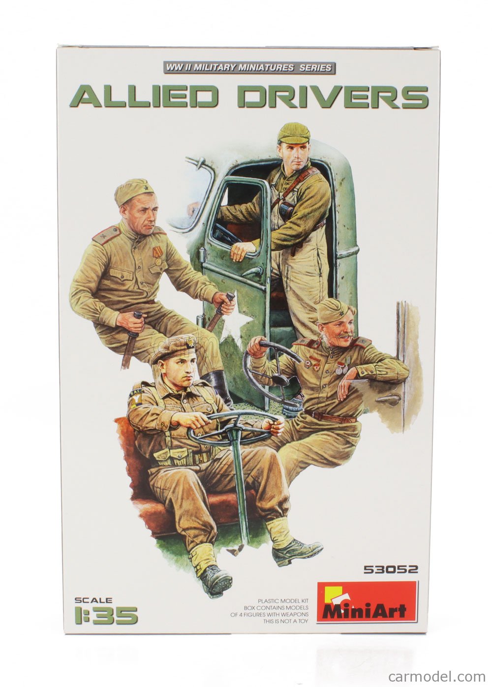 MINIART 53052 Scale 1/35 | FIGURES ALLIED MILITARY DRIVERS