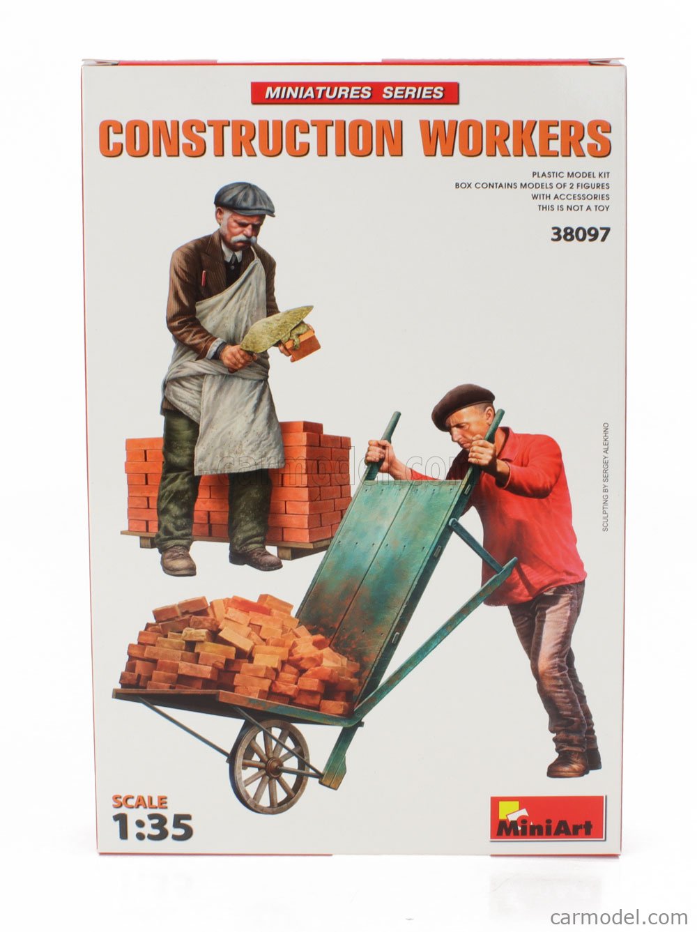 MINIART 38097 Scale 1/35 | FIGURES CONSTRUCTOR WORKERS