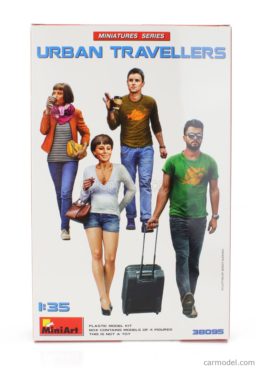 MINIART 38095 Scale 1/35 | FIGURES URBAN TRAVELLERS