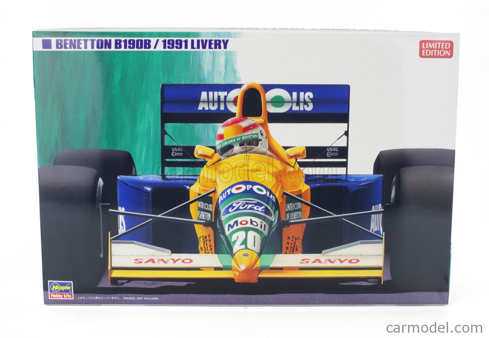 HASEGAWA 20713 Scale 1/24 | BENETTON F1 FORD B190B SEASON 1991