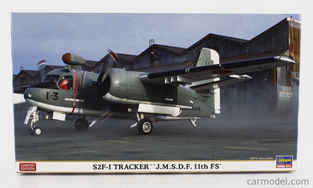 HASEGAWA 02472 Scale 1/72 | GRUMMAN S2F-1 TRACKER J.M.S.D.F. MILITARY ...