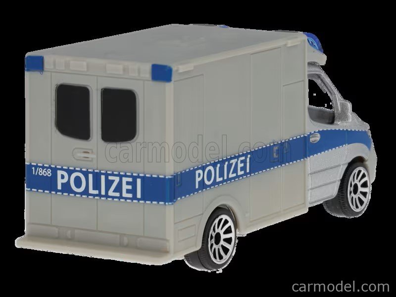 MAJORETTE B66965021 Escala 1/64 | MERCEDES BENZ SPRINTER VAN POLIZEI ...