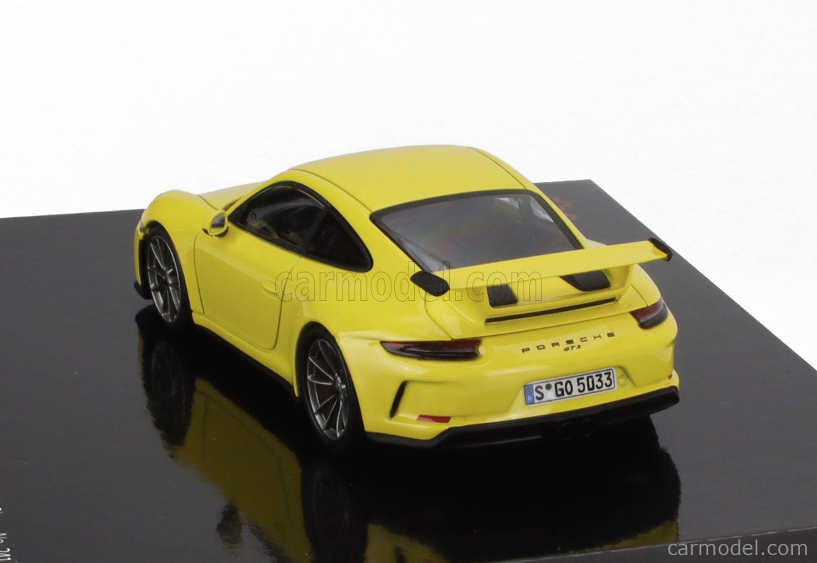 MINICHAMPS 410066029 Scale 1/43 | PORSCHE 911 991-2 GT3 COUPE 2017 YELLOW