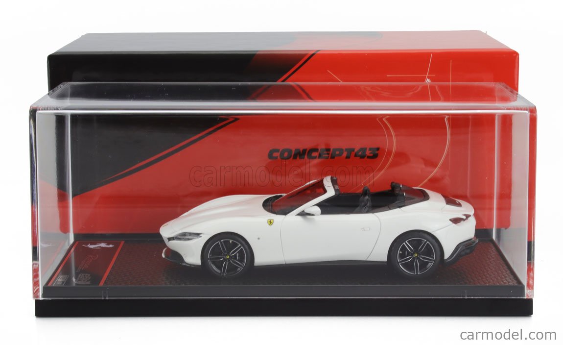 BBR-MODELS BBRC282D Escala 1/43 | FERRARI ROMA SPIDER OPEN 2020 - BLACK ...
